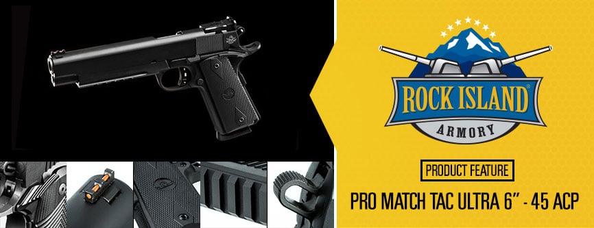 Product Spotlight: PRO Match Ultra 6" 45ACP